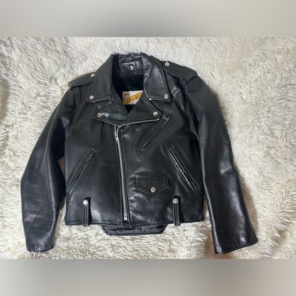 Schott NYC | Jackets & Coats | Vintage Leather Jacket Perfecto By Scott ...